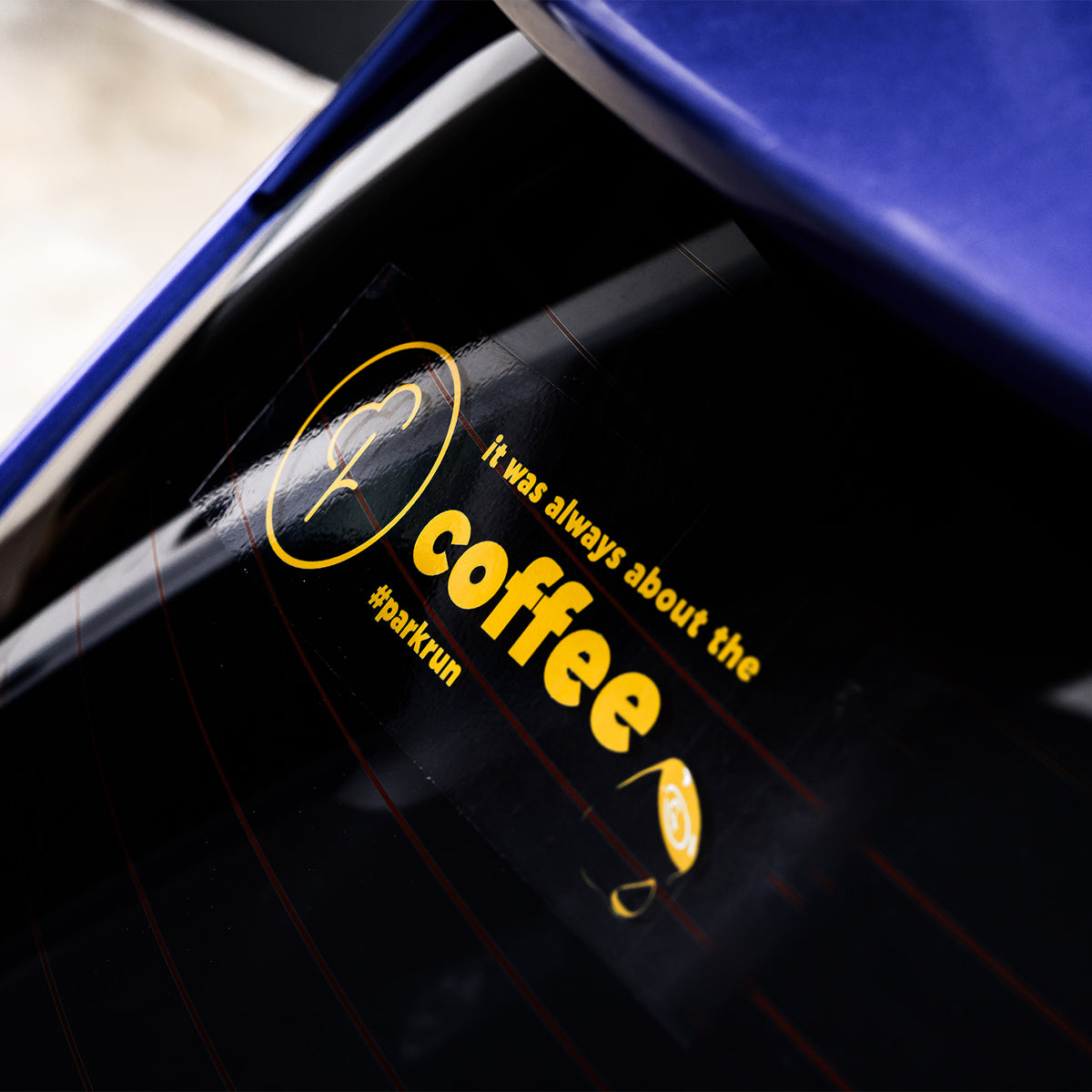 Bumper sticker – parkrun Asia Pacific